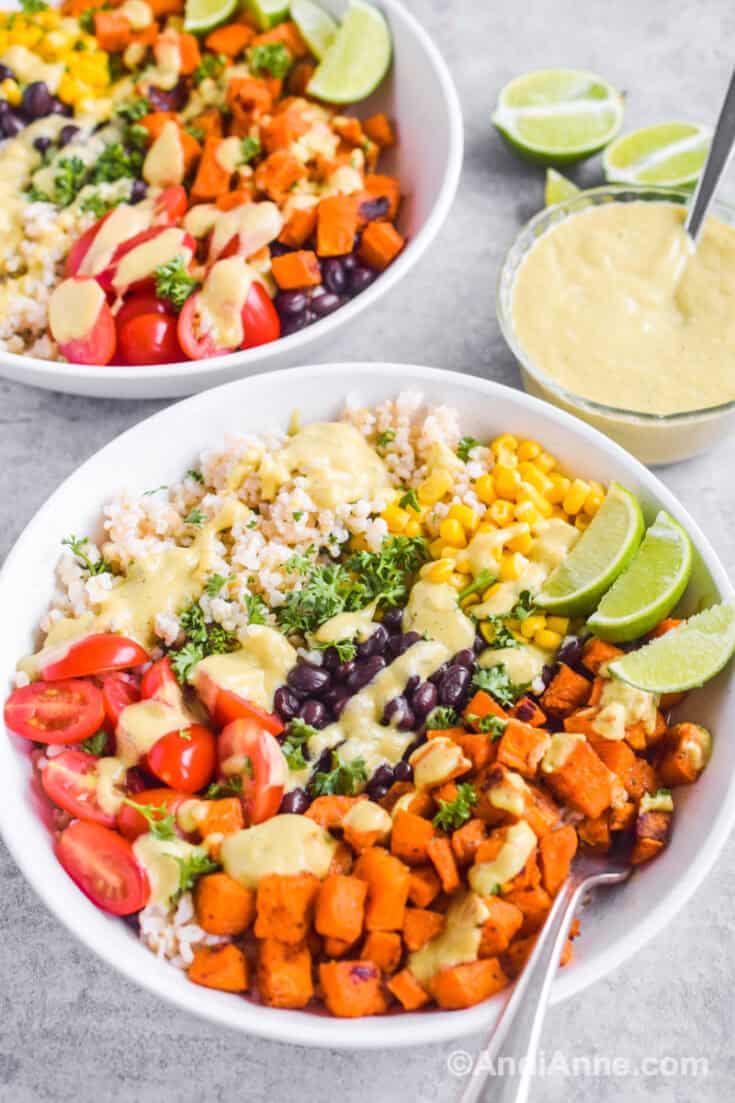 Sweet Potato Taco Bowl (One of our most popular recipes)