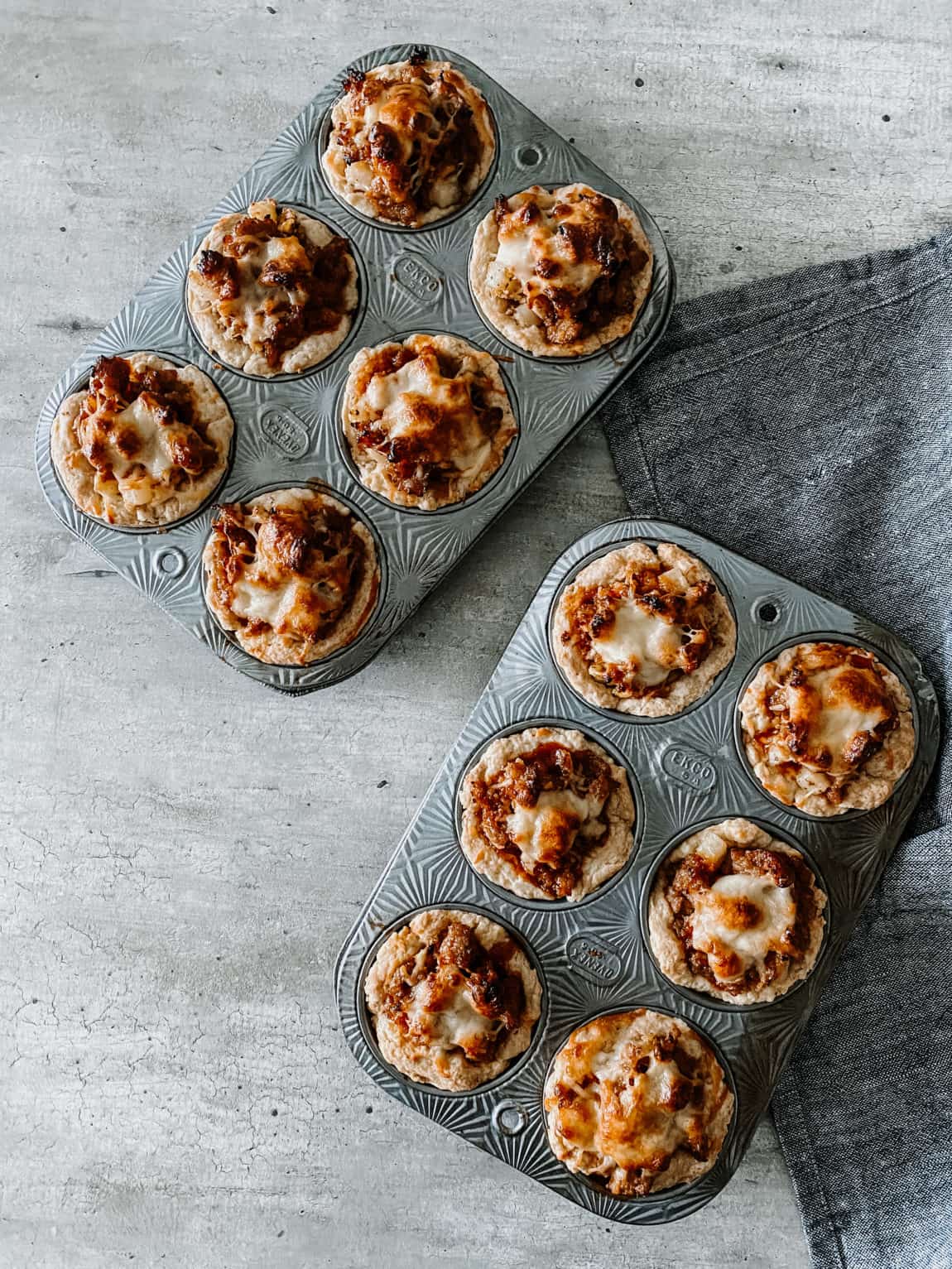 Farmhouse Sausage Biscuit Muffins - AndiAnne