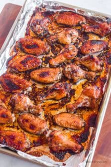 Balsamic Glazed Chicken Wings - Easy To Make and Super Saucy