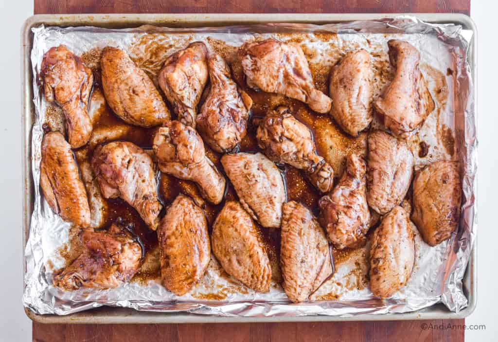 Balsamic Glazed Chicken Wings - Easy To Make and Super Saucy