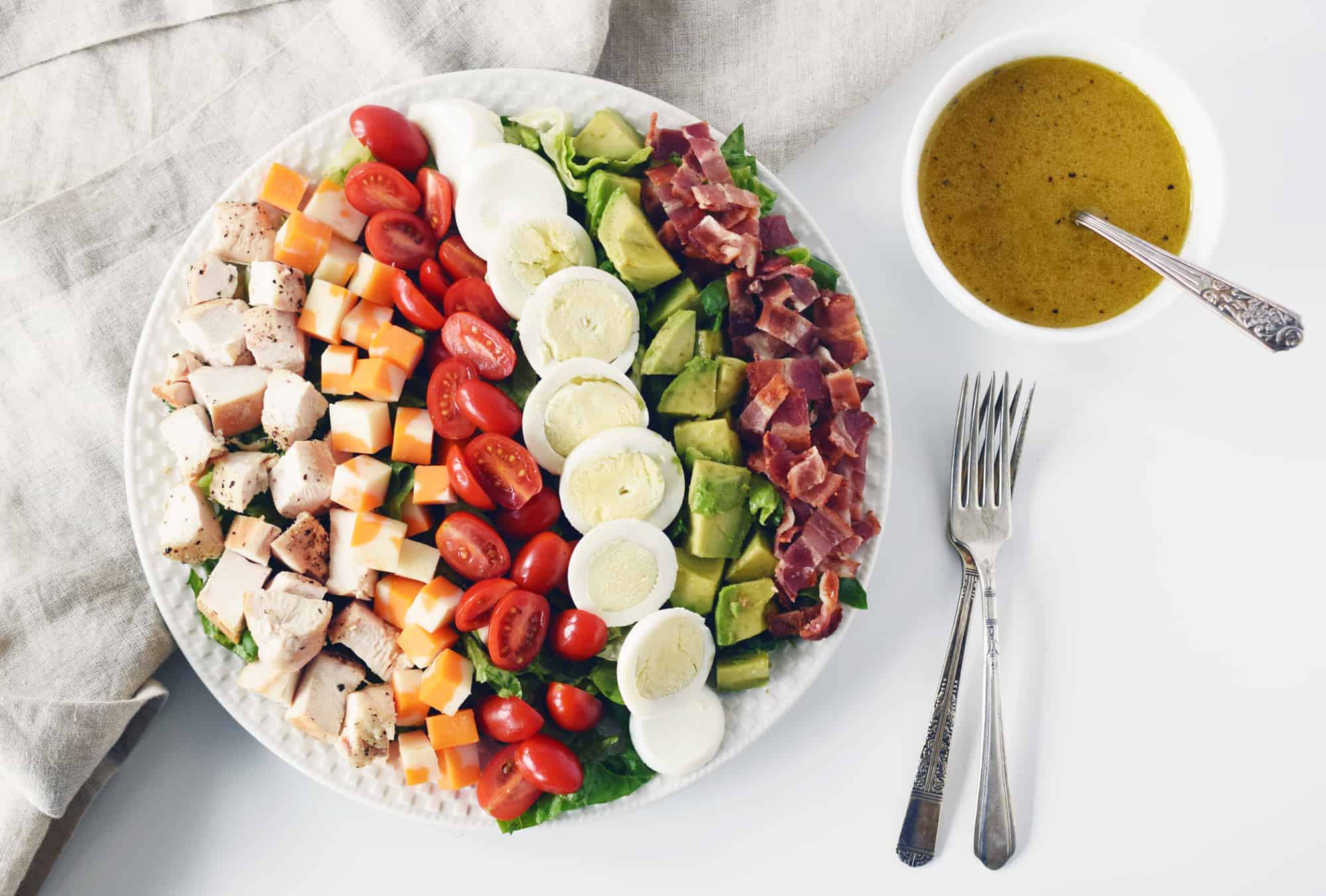 How To Make a Cobb Salad - The BEST Homemade Recipe