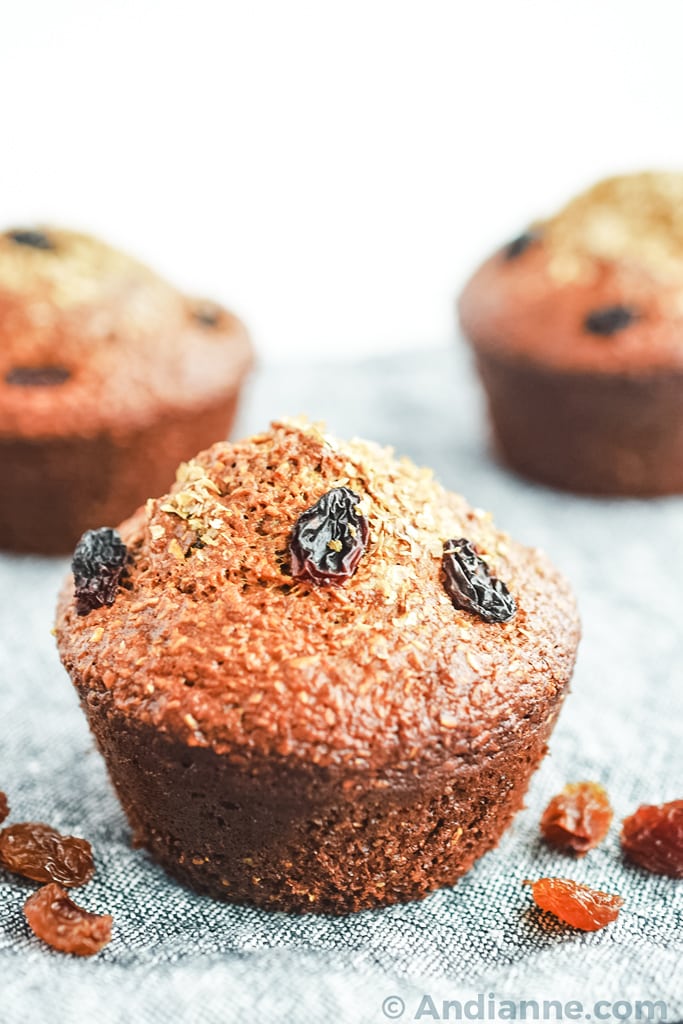 Classic Raisin Bran Muffins: The Perfect Grab and Go Breakfast!