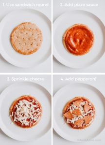 Homemade Pizza Lunchables For Easy Kids Lunches and School Snacks