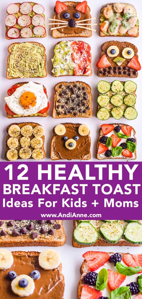 12 Healthy Breakfast Toast Ideas