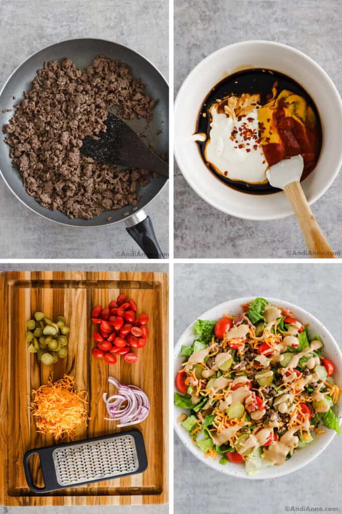 Burger Salad
