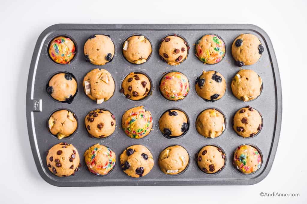 Pancake Mini Muffins - Loads Of Fun Flavor Toppings To Try