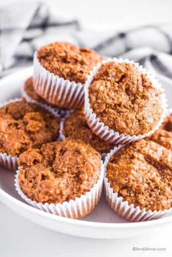Flaxseed Muffins (Gluten-free, Nut-free, No Refined Sugar)