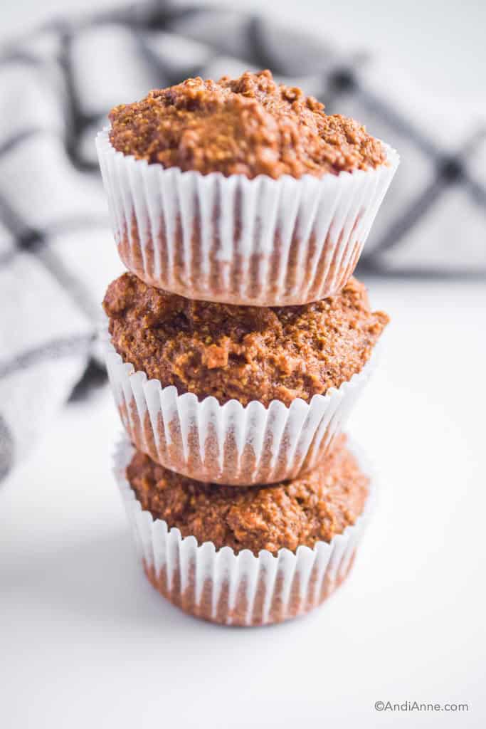 Flaxseed Muffins (Gluten-free, Nut-free, No Refined Sugar)