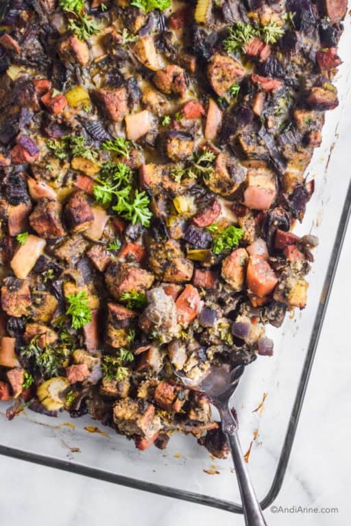 Keto Stuffing Recipe (Low Carb, Paleo, Gluten-Free) - Easy and Delicious!