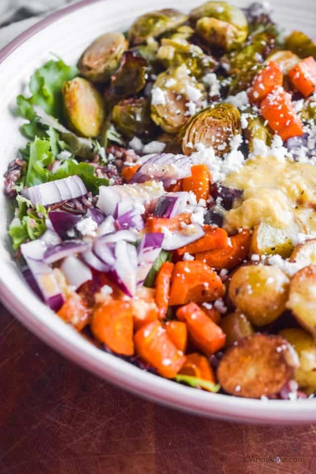 Roasted Vegetable Wild Rice Salad - (Sugar-Free and Gluten-Free)