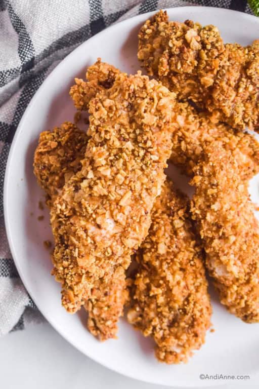 Tortilla Chip Chicken - Chicken Tenders Made With Tortilla Chips