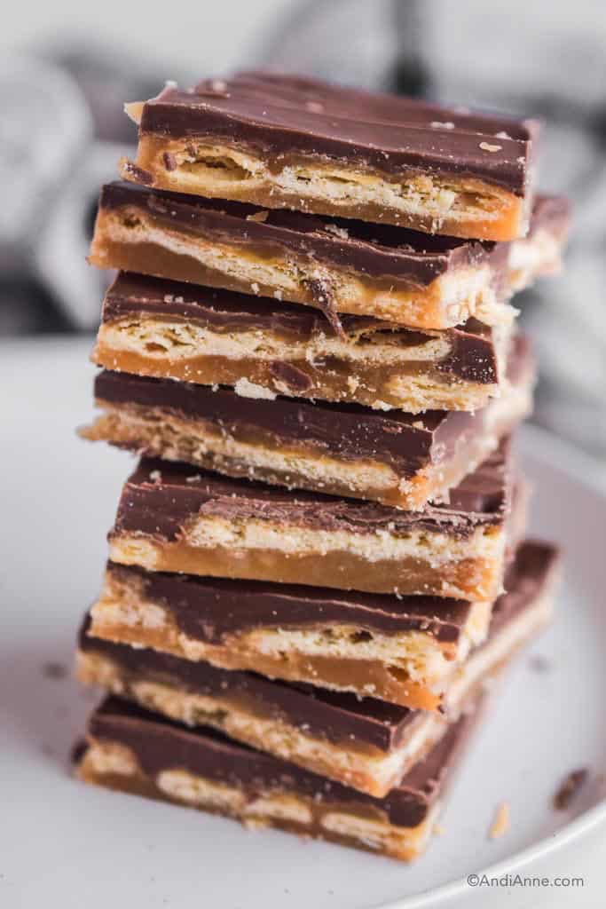 The Best Saltine Cracker Candy Aka Christmas Crack