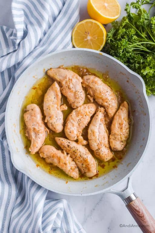 Maple Lemon Garlic Chicken Tenders (Easiest 30-Minute Recipe)