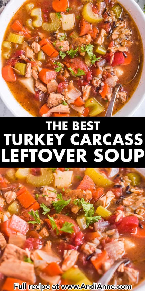 Turkey Carcass Soup