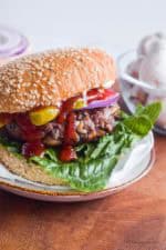 Easy Mushroom Beef Burgers Recipe