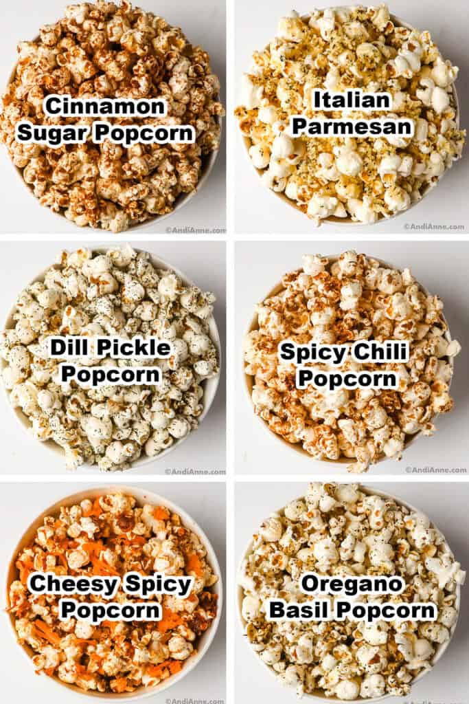7 Popcorn Seasoning Flavors - Andi Anne