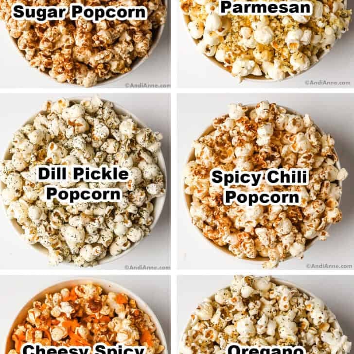 7 Popcorn Seasoning Flavors - AndiAnne