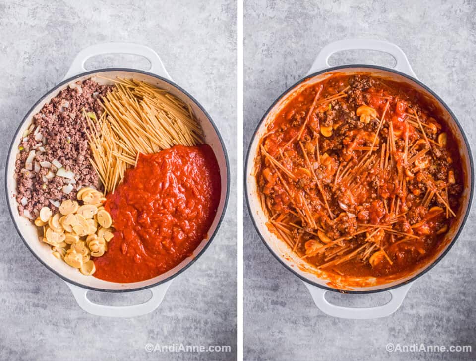 One Pot Spaghetti