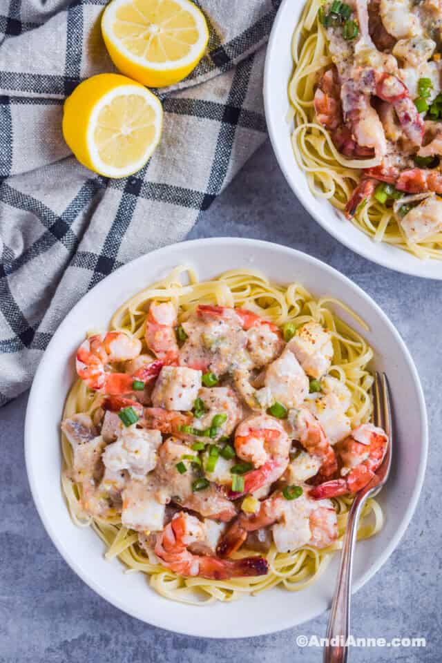Easiest Cod and Shrimp Recipe