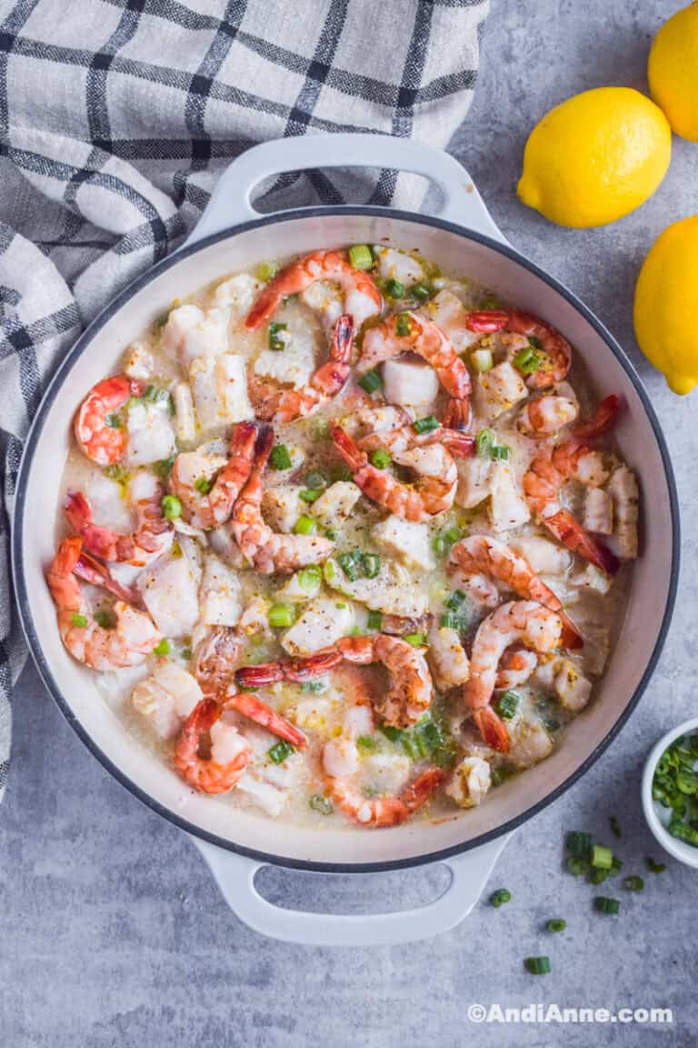 Easiest Cod and Shrimp Recipe