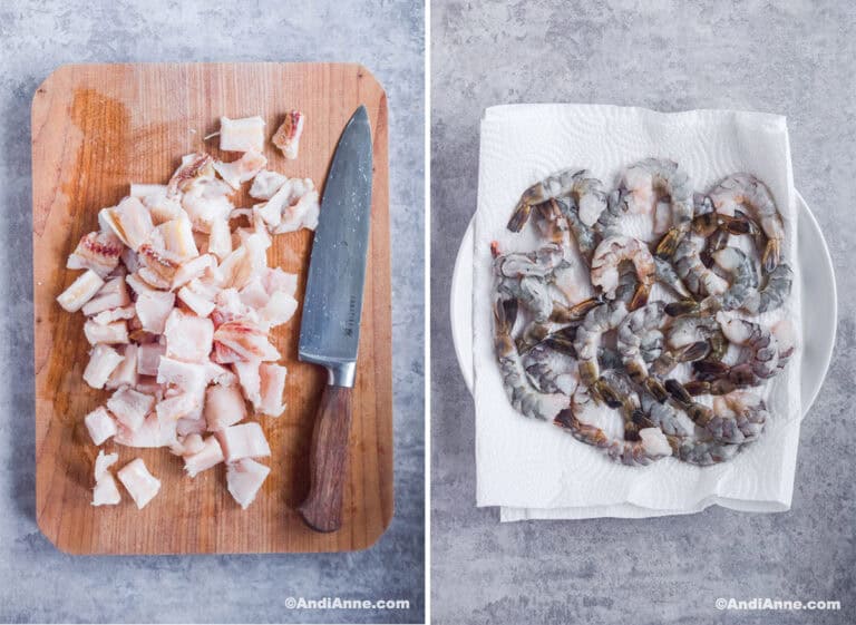 Easiest Cod and Shrimp Recipe