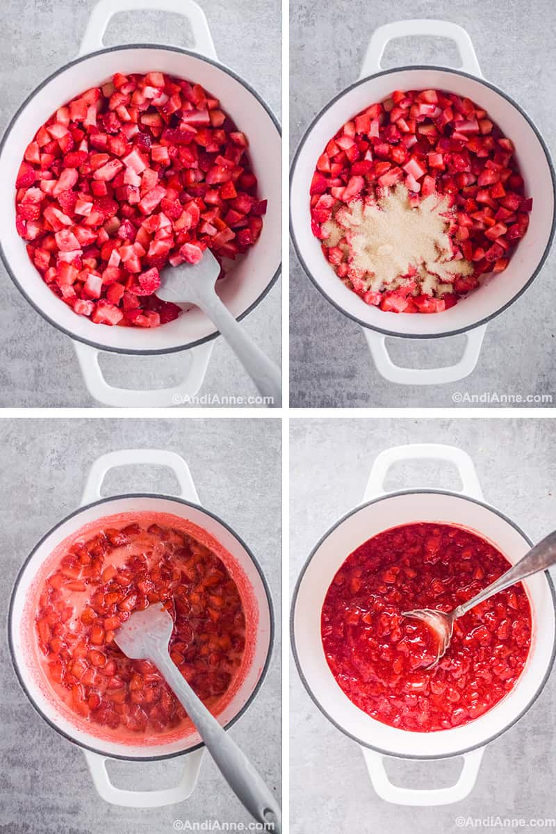 Strawberry Sauce Recipe (Topping) - Andi Anne