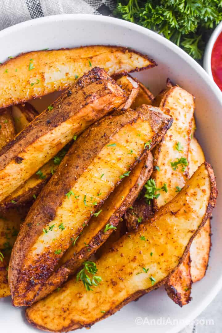 Crispy Tex Mex Potato Wedges (Taco Seasoning)