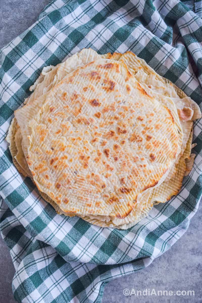Norwegian Lefse (Potato Flatbread) - Andi Anne