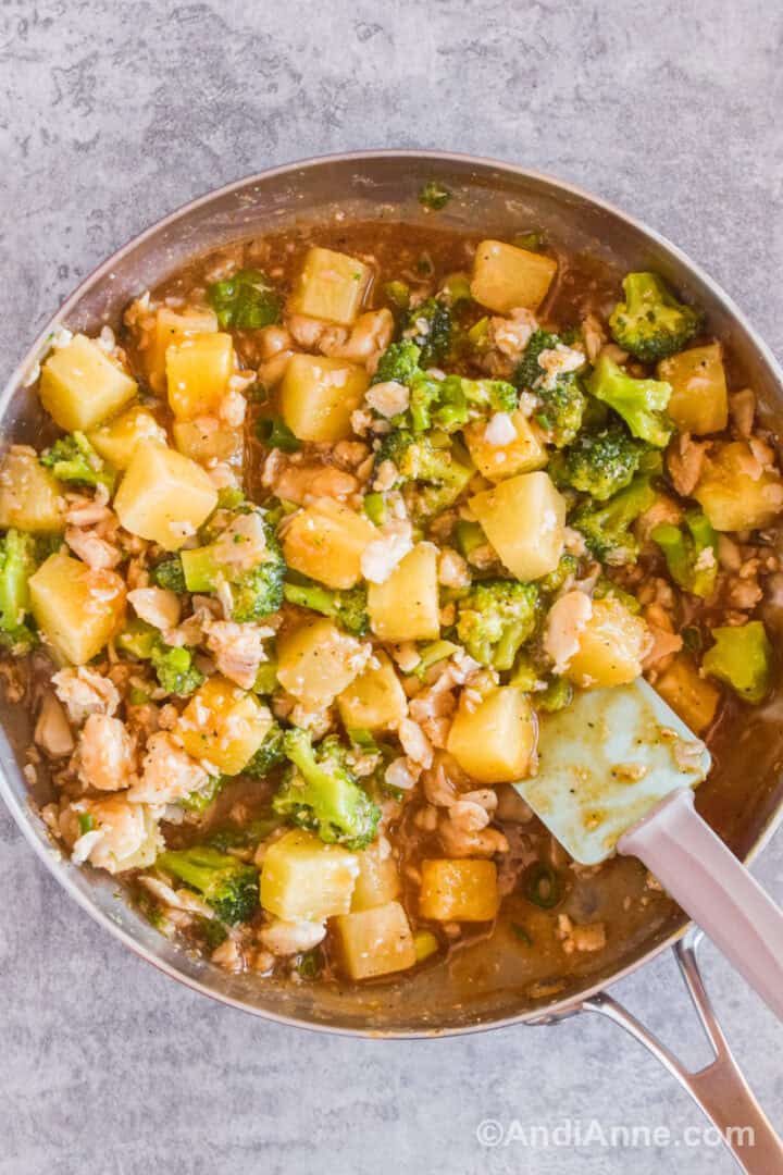 Sweet and Sour Pineapple Fish - AndiAnne