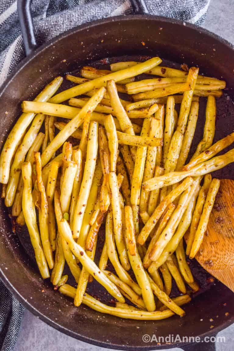 Garlic Butter Yellow Beans