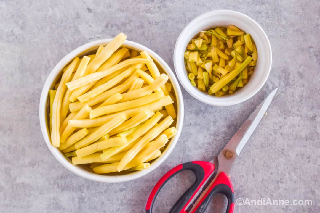 Garlic Butter Yellow Beans