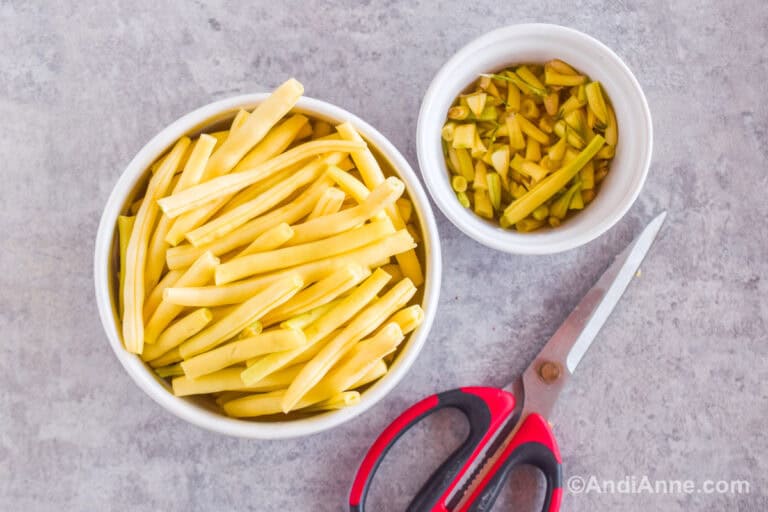 Garlic Butter Yellow Beans