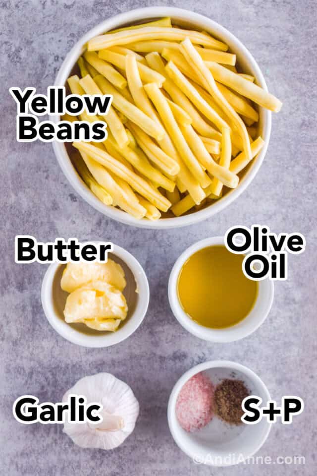Garlic Butter Yellow Beans