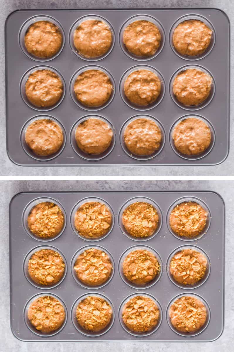 Graham Cracker Muffins - AndiAnne