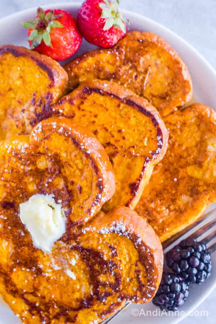 Pumpkin French Toast - Andi Anne