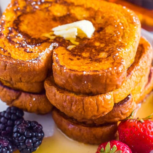 Pumpkin French Toast - Andi Anne