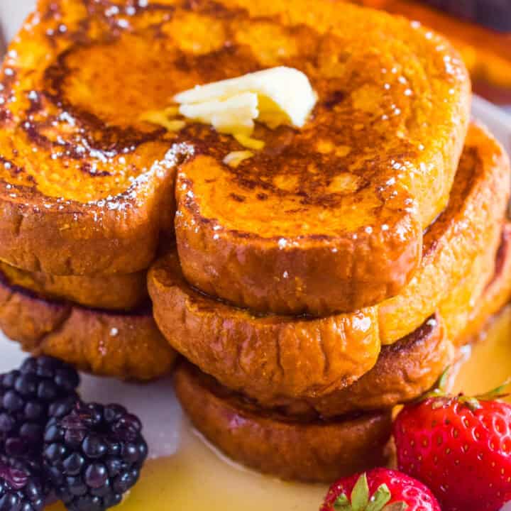 Pumpkin French Toast - Andi Anne