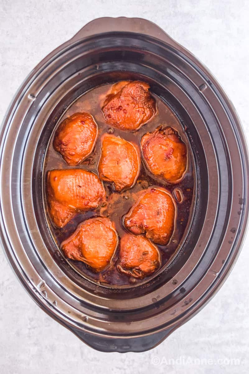 Slow Cooker Soy Sauce Chicken - Andi Anne