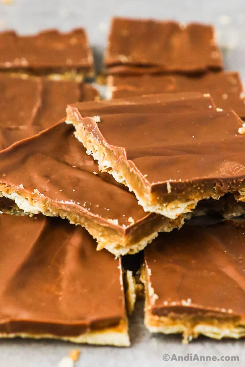 The Best Saltine Cracker Candy (Aka Christmas Crack)