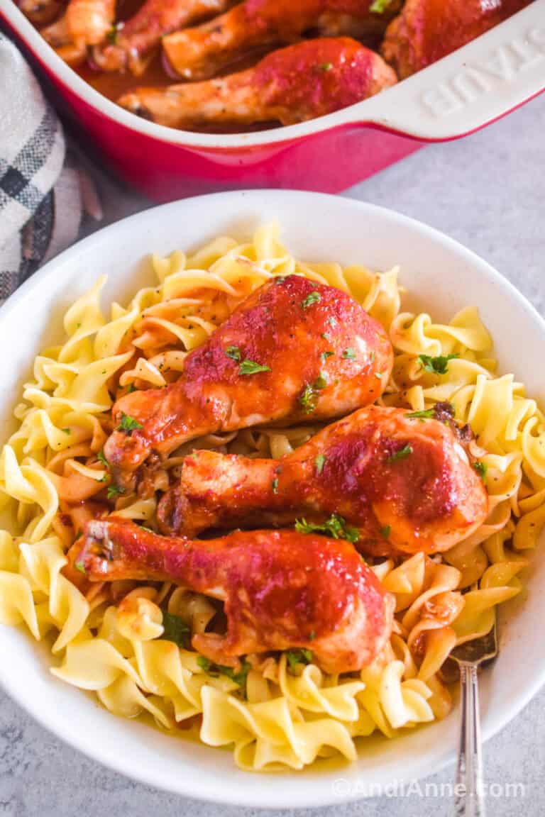 Sweet and Sour Chicken Legs - Andi Anne