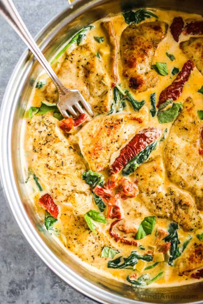 Easy Creamy Tuscan Chicken Recipe
