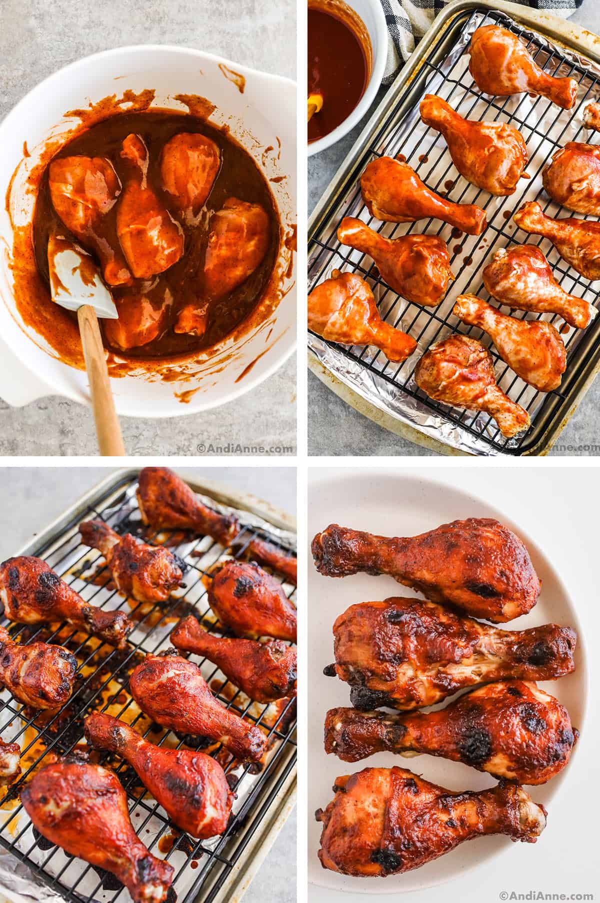 6 Easy Baked Chicken Leg Recipes - Andi Anne