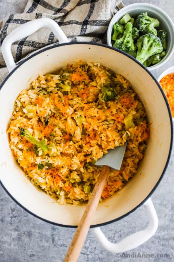 Cheddar Broccoli Rice