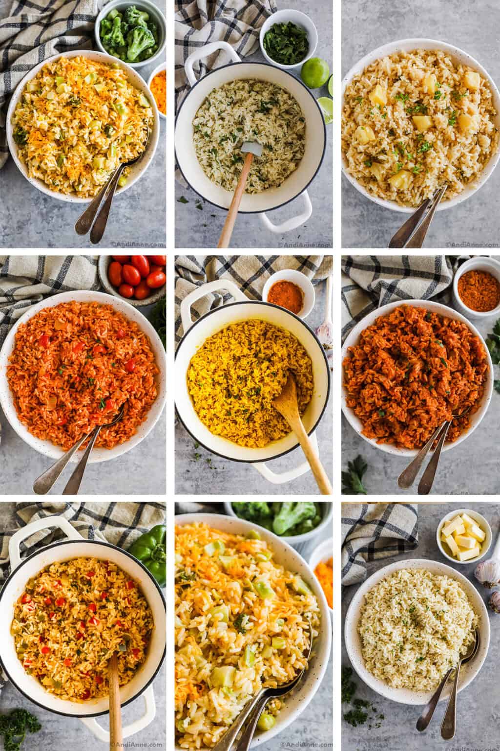 8 Easy Rice Recipes - Andi Anne