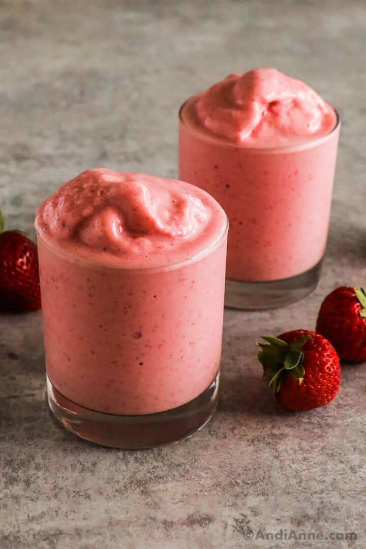 Strawberry Banana Smoothie Recipe Andi Anne