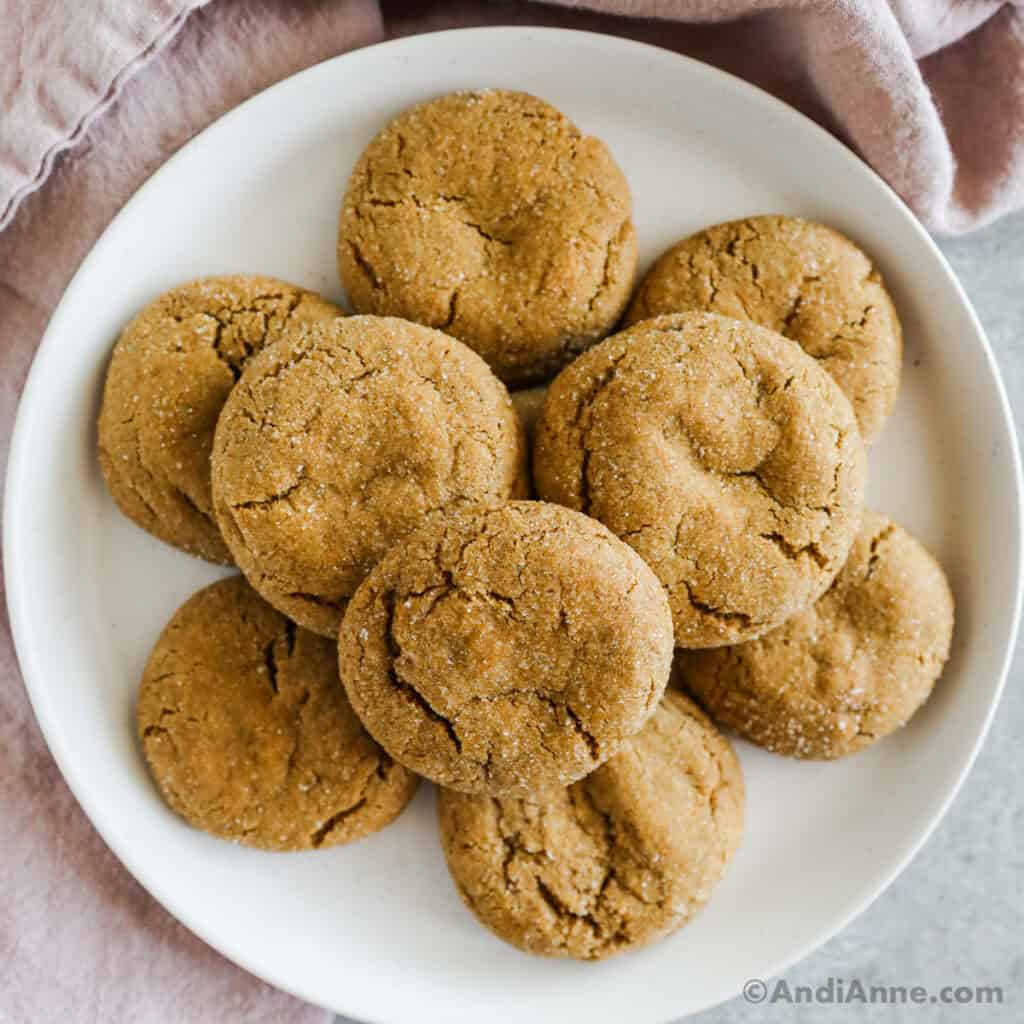 Soft & Chewy Soft Chewy Ginger Cookies
