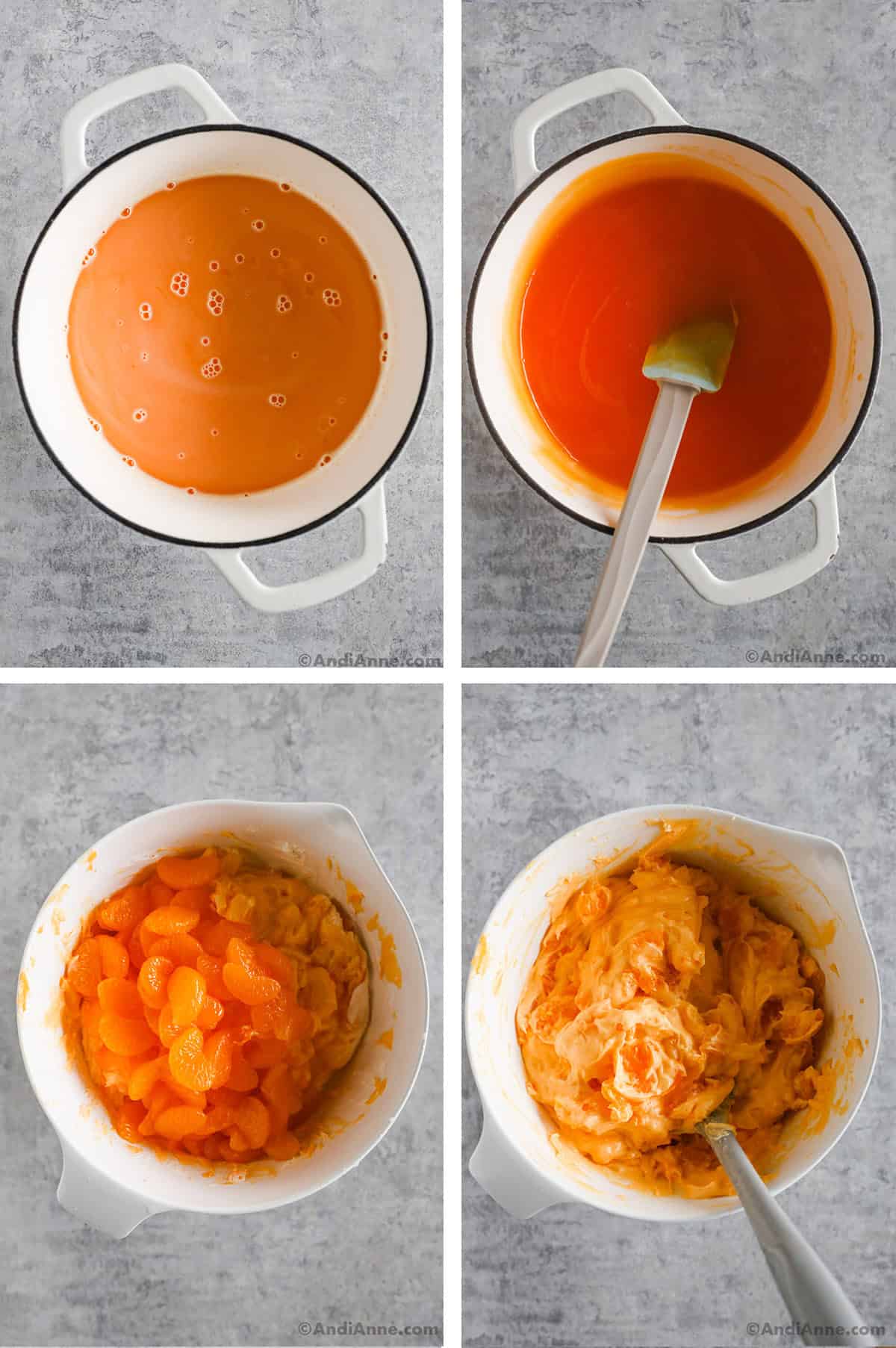 Orange Jello Salad - Only 4 Ingredients!