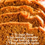 Pumpkin Bread - Andi Anne
