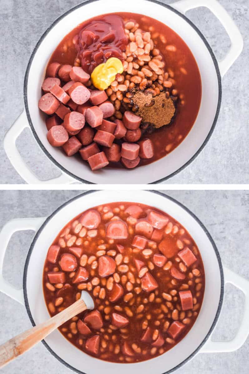 Easy Beans and Franks