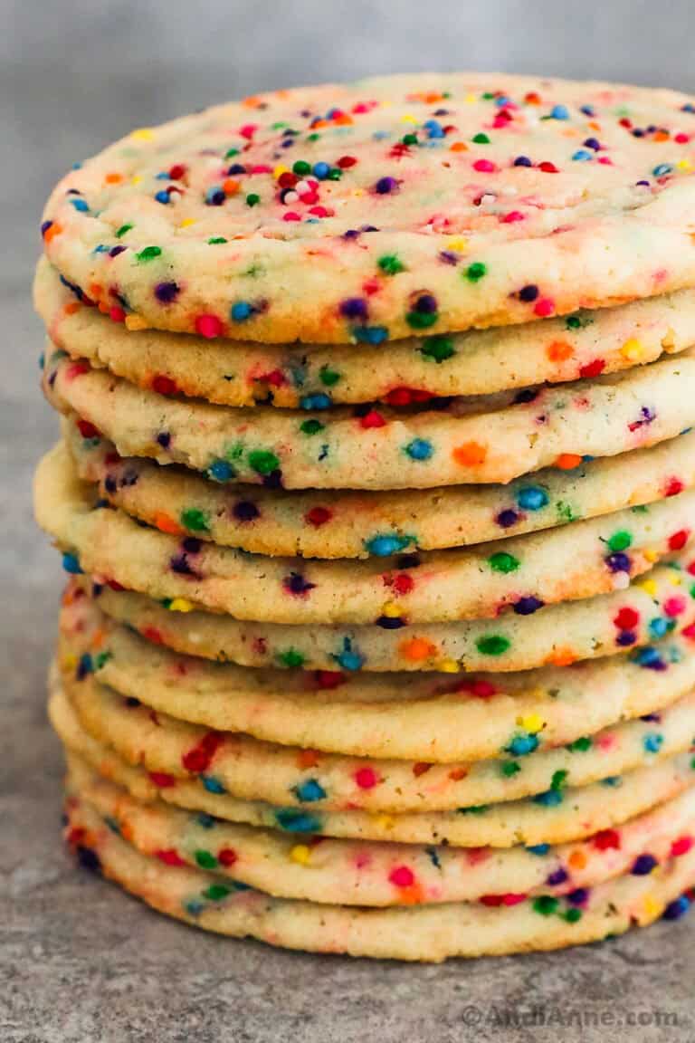 Soft Chewy Sprinkle Cookies